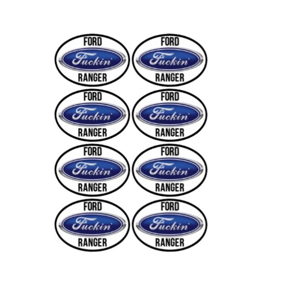 Design | Ford Ranger Laminated Vinyl Stickers 155 | Poshmark